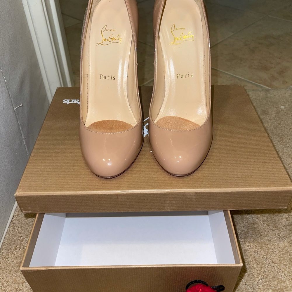 Lady Lynch 120 Size 37 Louboutin Pumps - Gem